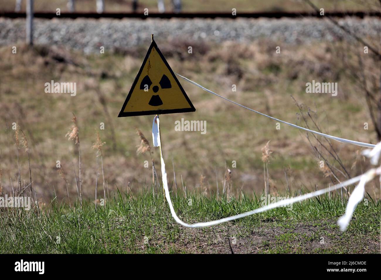 Ionizing radiation trefoil symbol hi-res stock photography and images ...