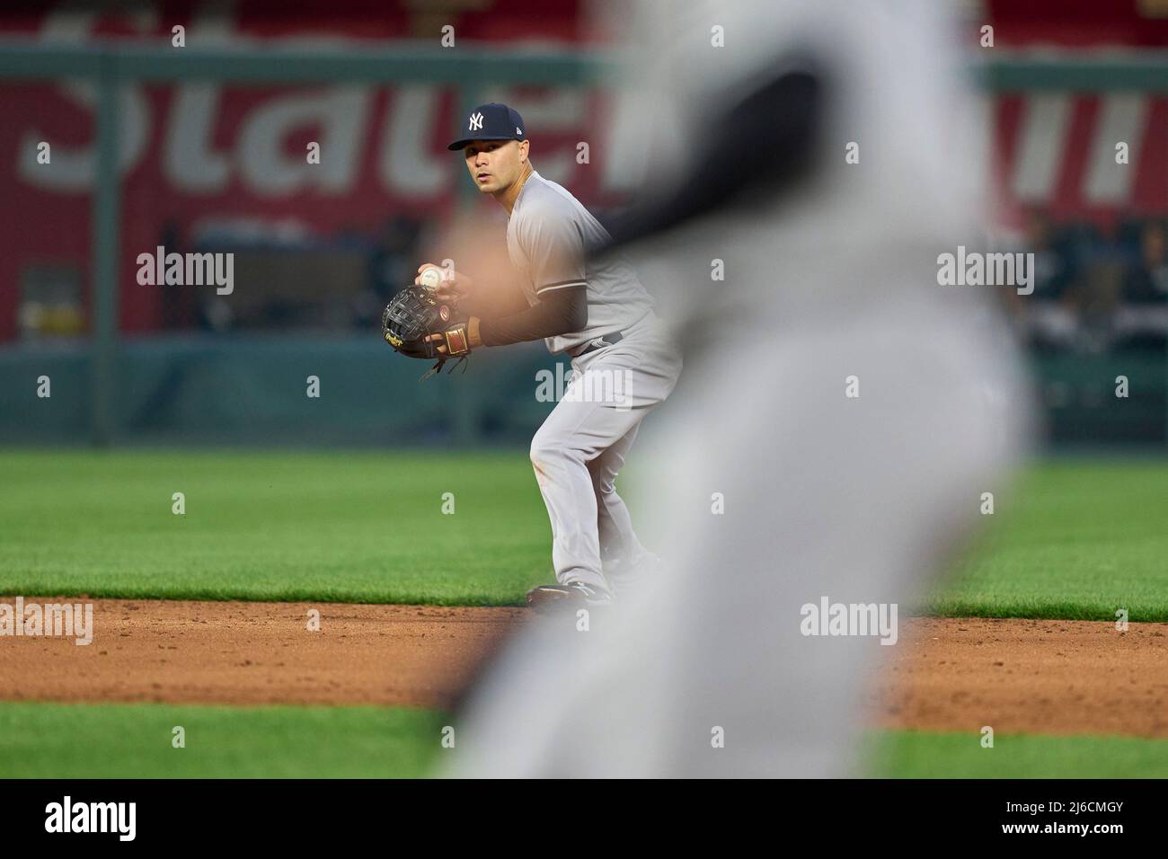 April 29 20261: New York shortstop Isiah Kiner-Falefa (41) in action ...