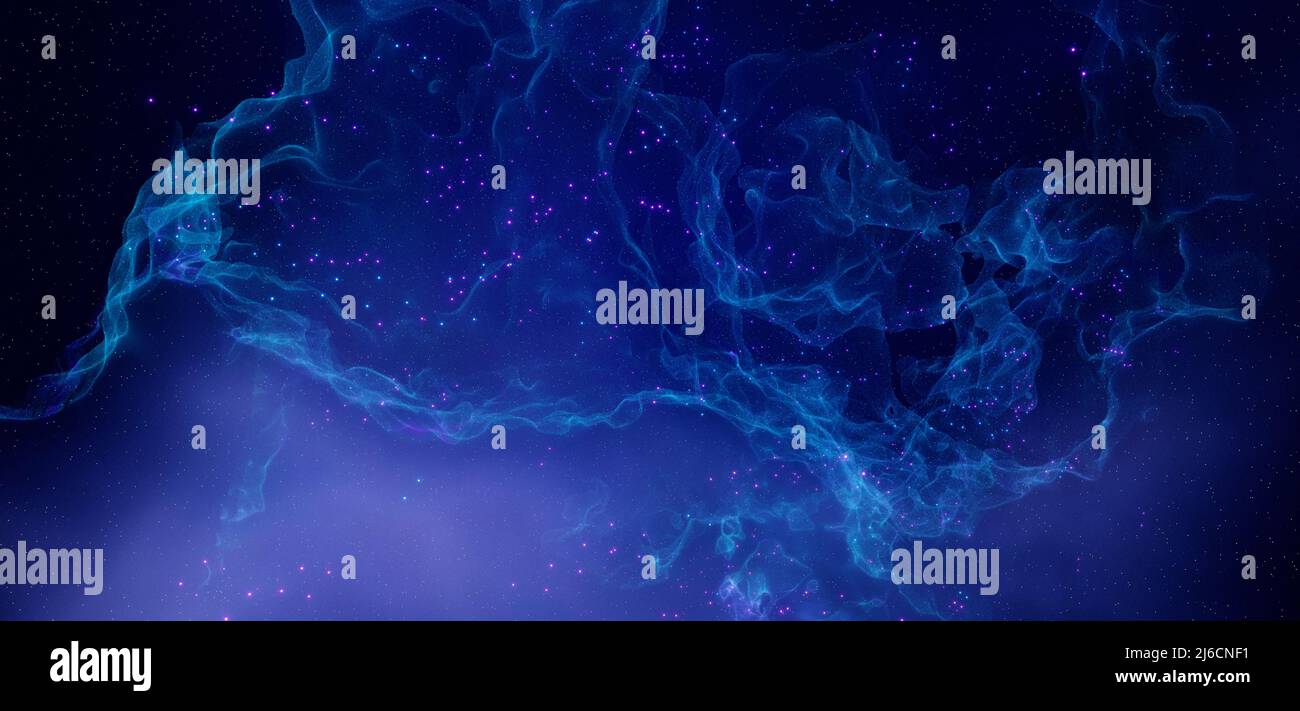 Abstract Fantasy Cosmic Starfield Universe Galaxy colourful Light ...