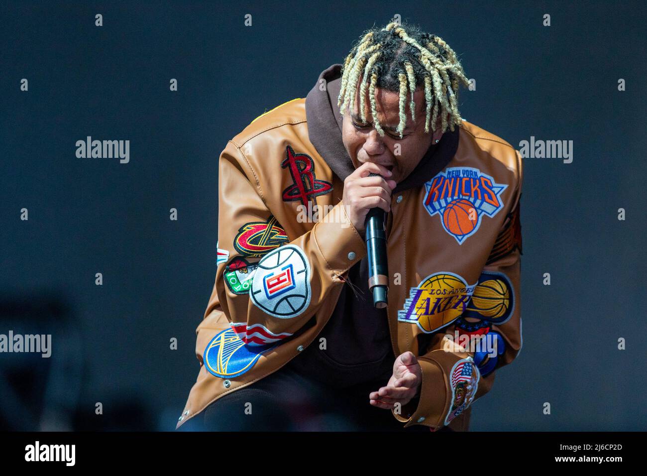 Rapper Cordae (Cordae Amari Dunston) during Coachella Music and Arts ...