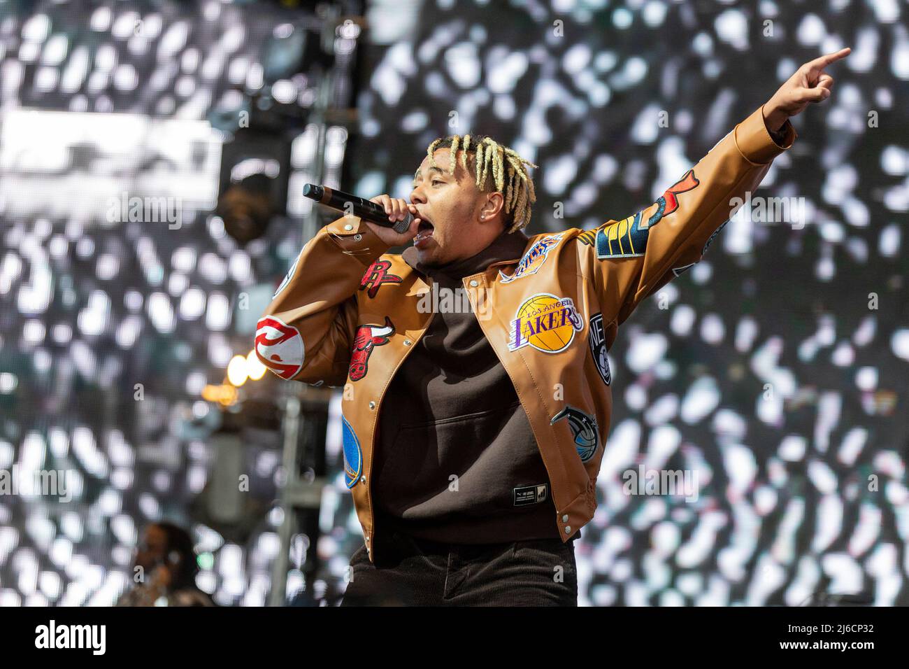 Rapper Cordae (Cordae Amari Dunston) during Coachella Music and Arts ...