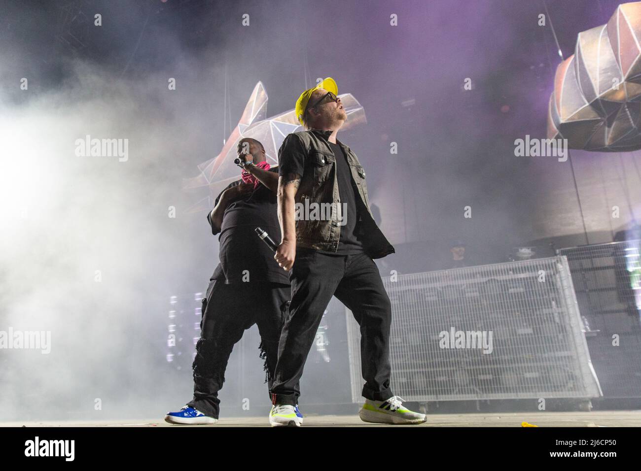 Killer Mike and El-P of Run the Jewels during Coachella Music and Arts ...