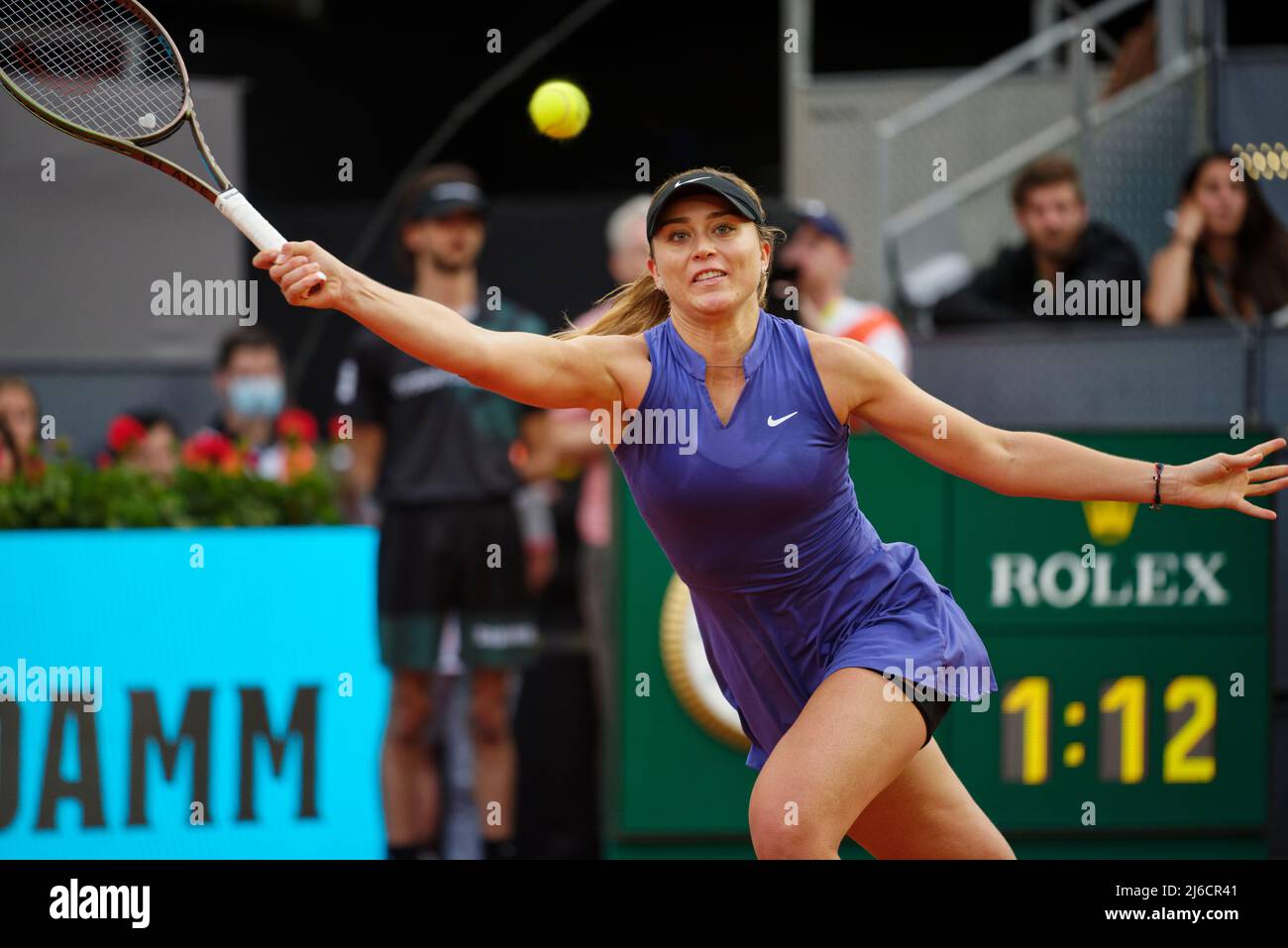 Paula badosa racket hi-res stock photography and images - Alamy