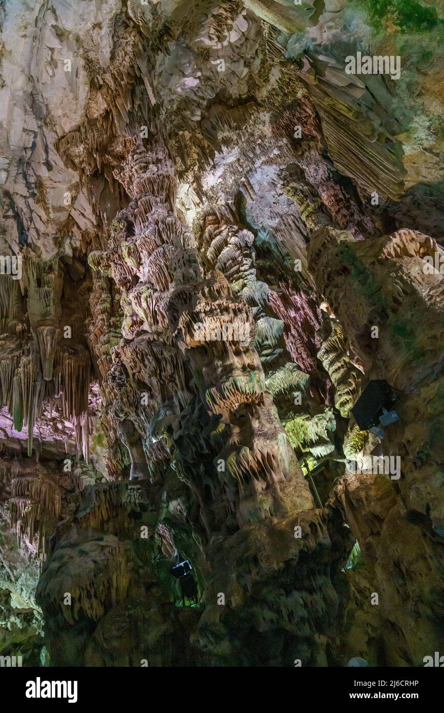 St Michael's Cave - Gibraltar Stock Photo - Alamy
