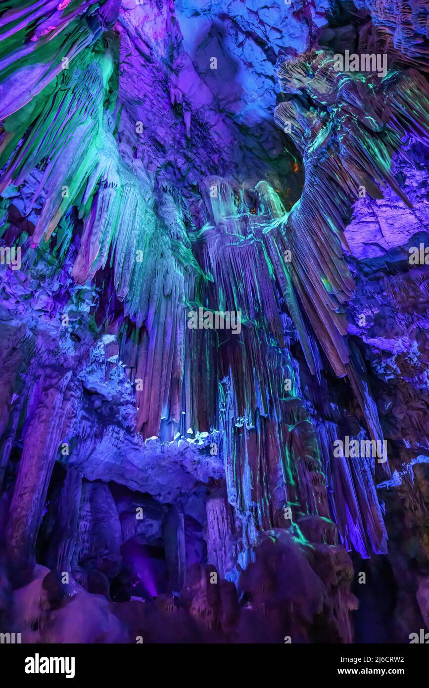St Michael's Cave - Gibraltar Stock Photo - Alamy