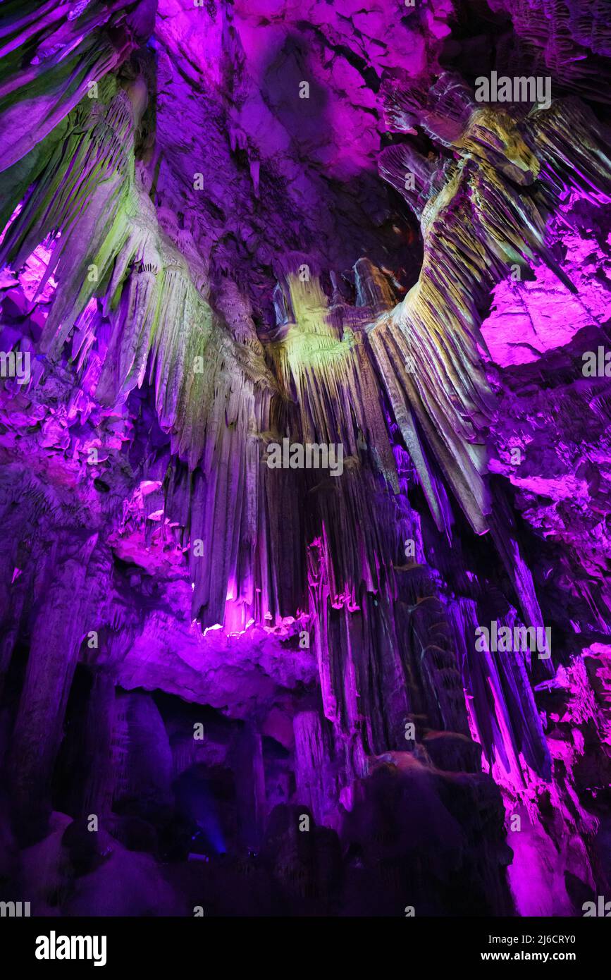 St Michael's Cave - Gibraltar Stock Photo - Alamy