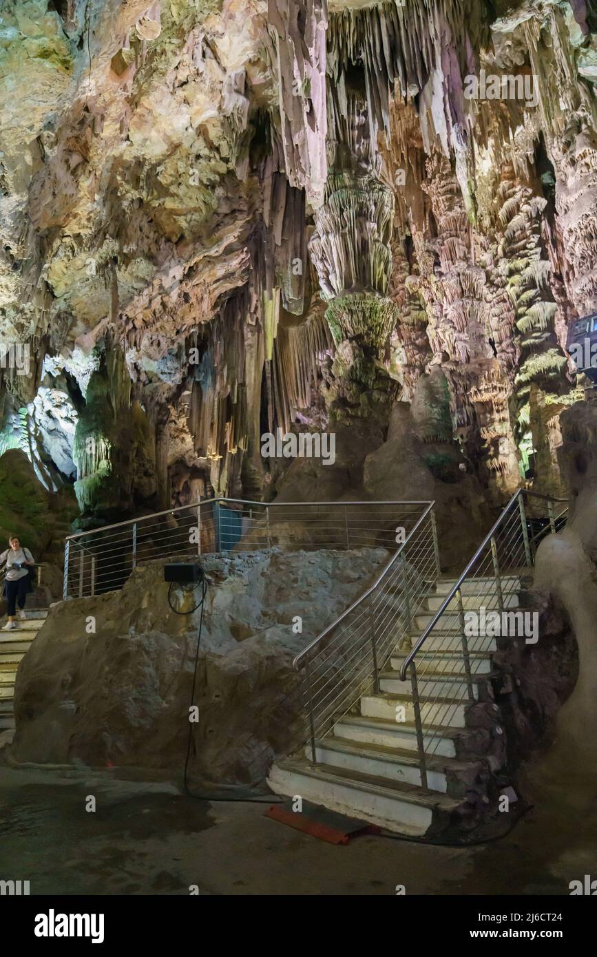 St Michael's Cave - Gibraltar Stock Photo - Alamy