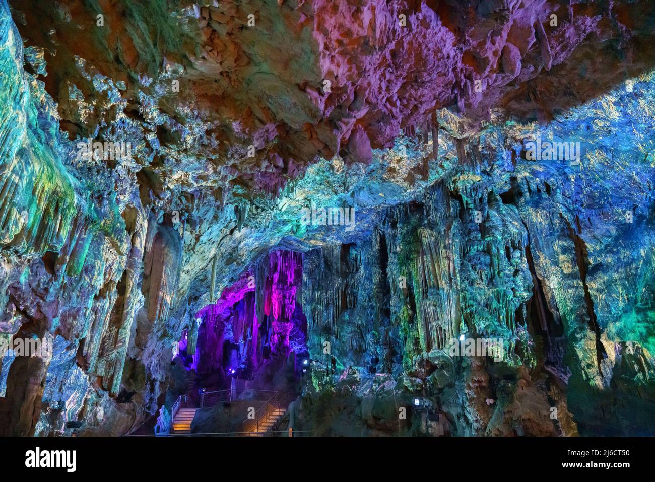 St Michael's Cave - Gibraltar Stock Photo - Alamy