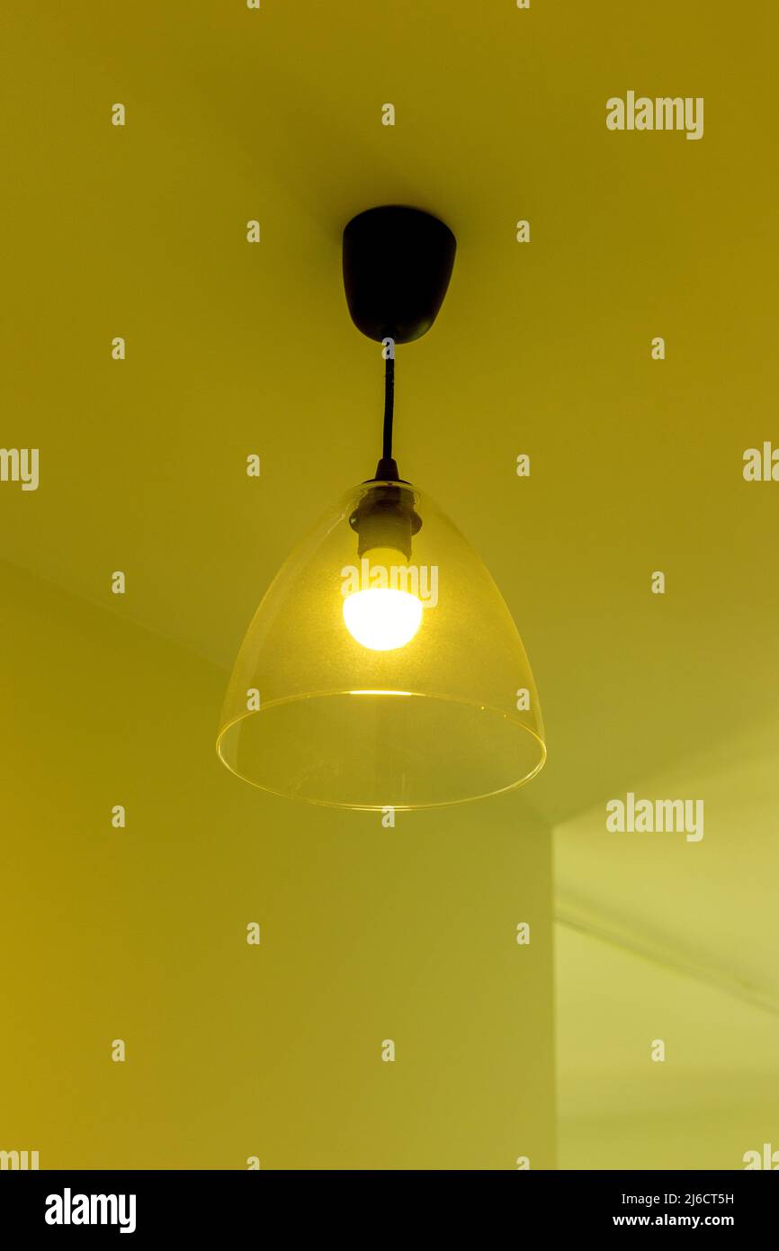 Orange and yellow ceiling light hi-res stock photography and images - Alamy