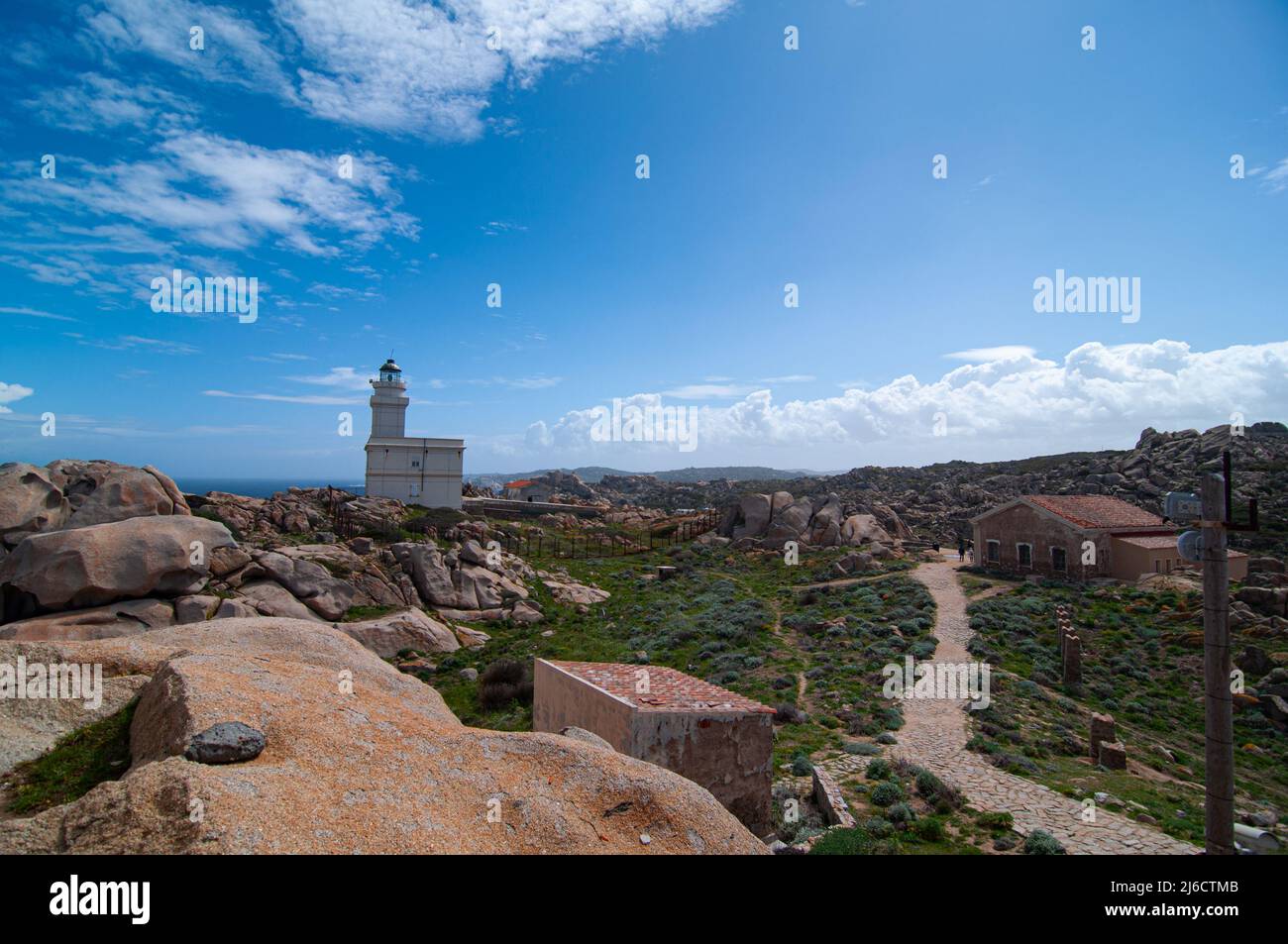 View of Capo Testa coast, Santa Teresa di Gallura Stock Photo - Alamy