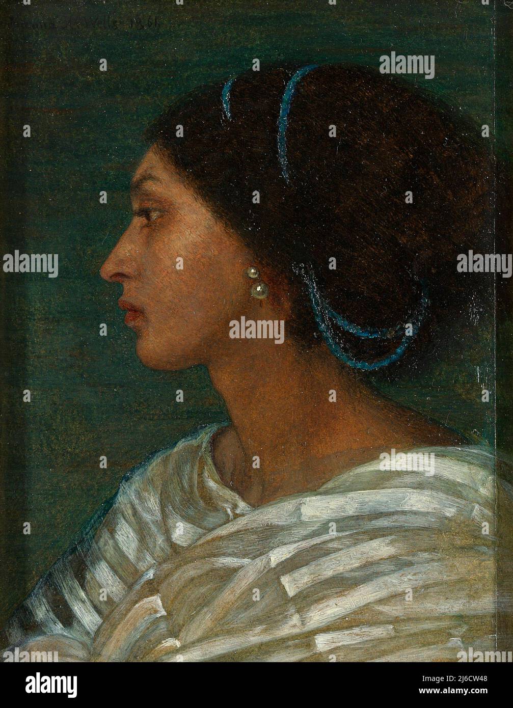 Fanny Eaton by Joanna Boyce Wells. 1861 Stock Photo - Alamy