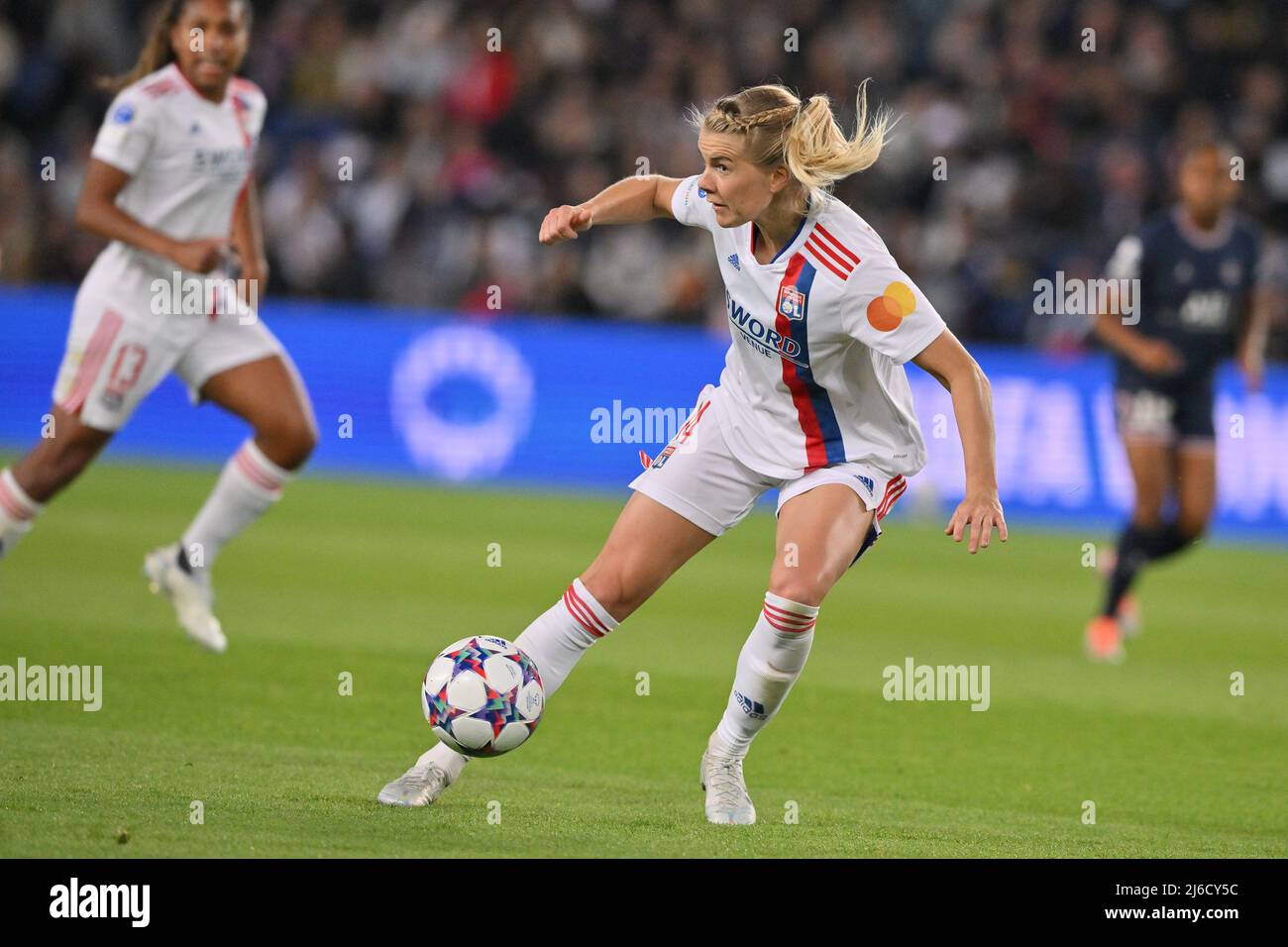 Ada Hegerberg (#14 Olympique Lyonnais) during the UEFA Womens Champions ...