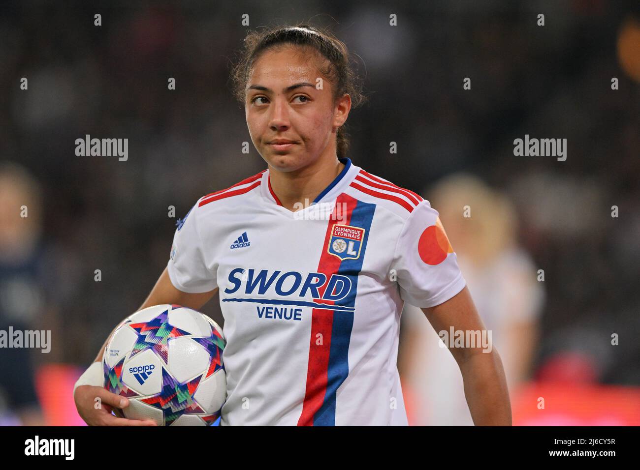 Selma Bacha (#4 Olympique Lyonnais) during the UEFA Womens Champions ...