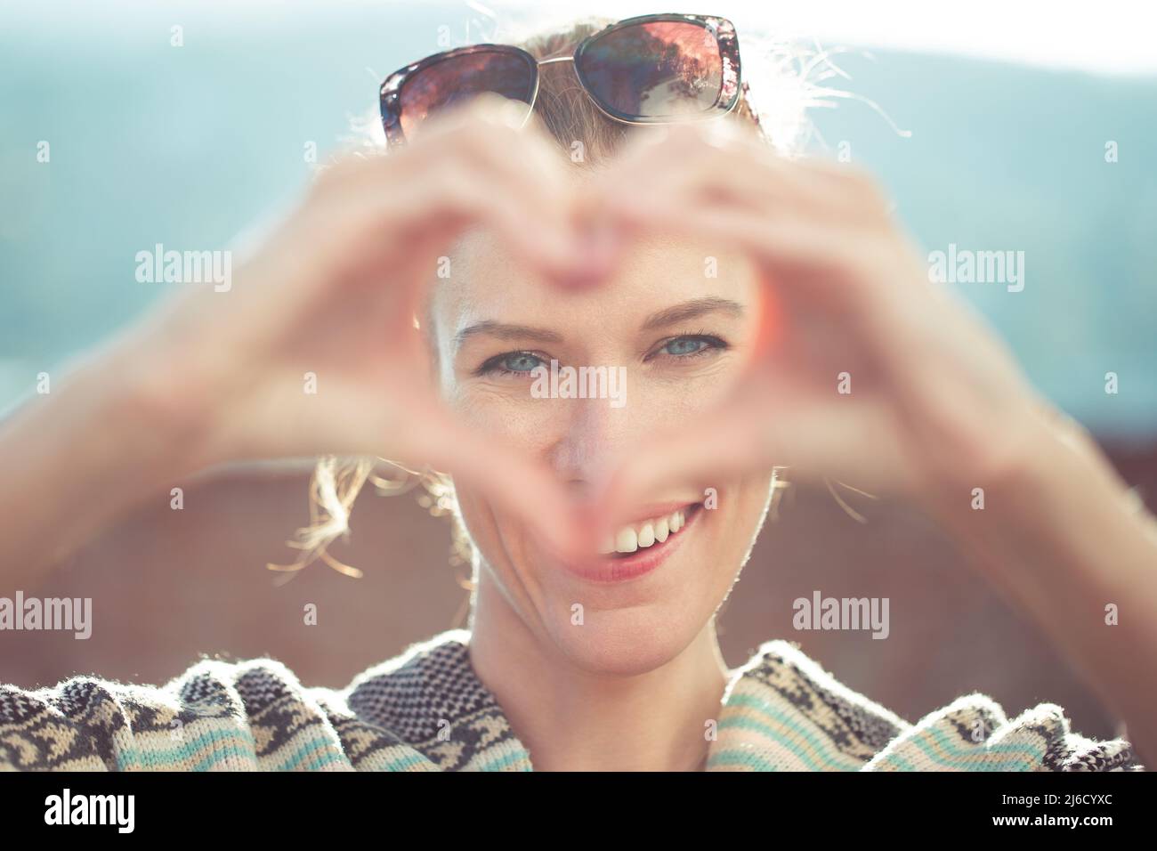 Forming heart hi-res stock photography and images - Alamy