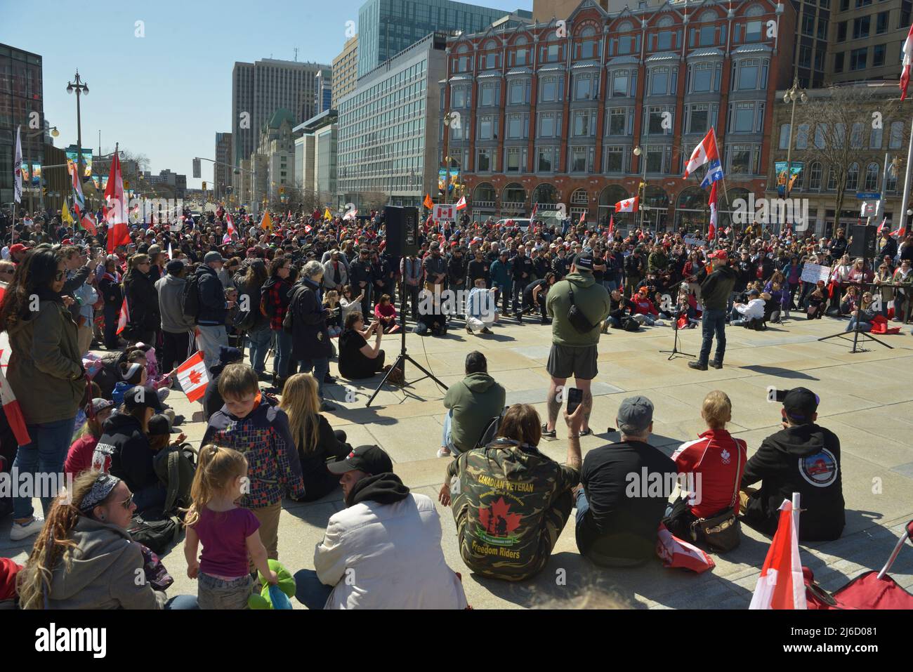 Saturday, April 30, 2022, Ottawa Canada. The “Live From The Shed ...