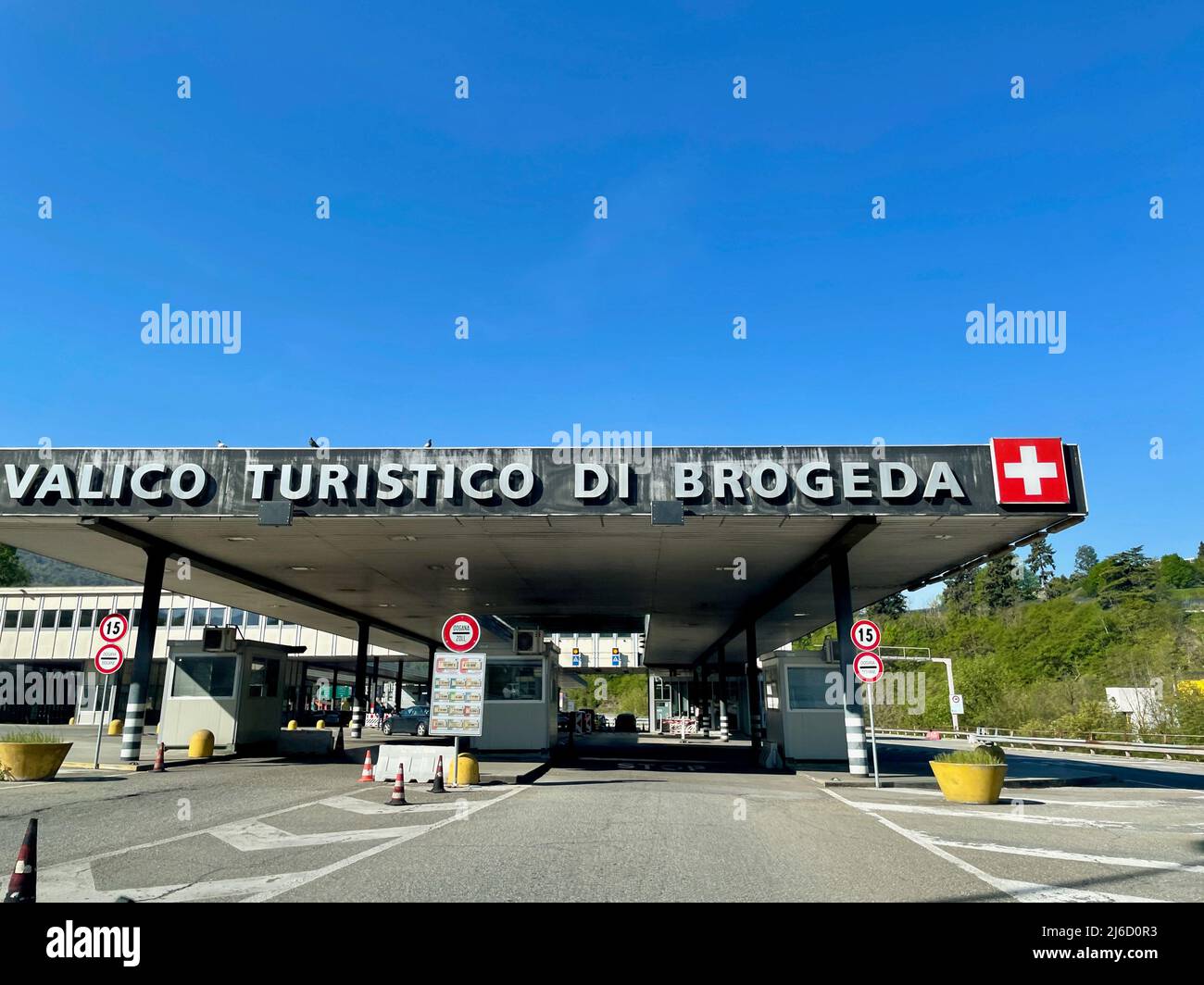 Switzerland border at chiasso hi-res stock photography and images - Alamy