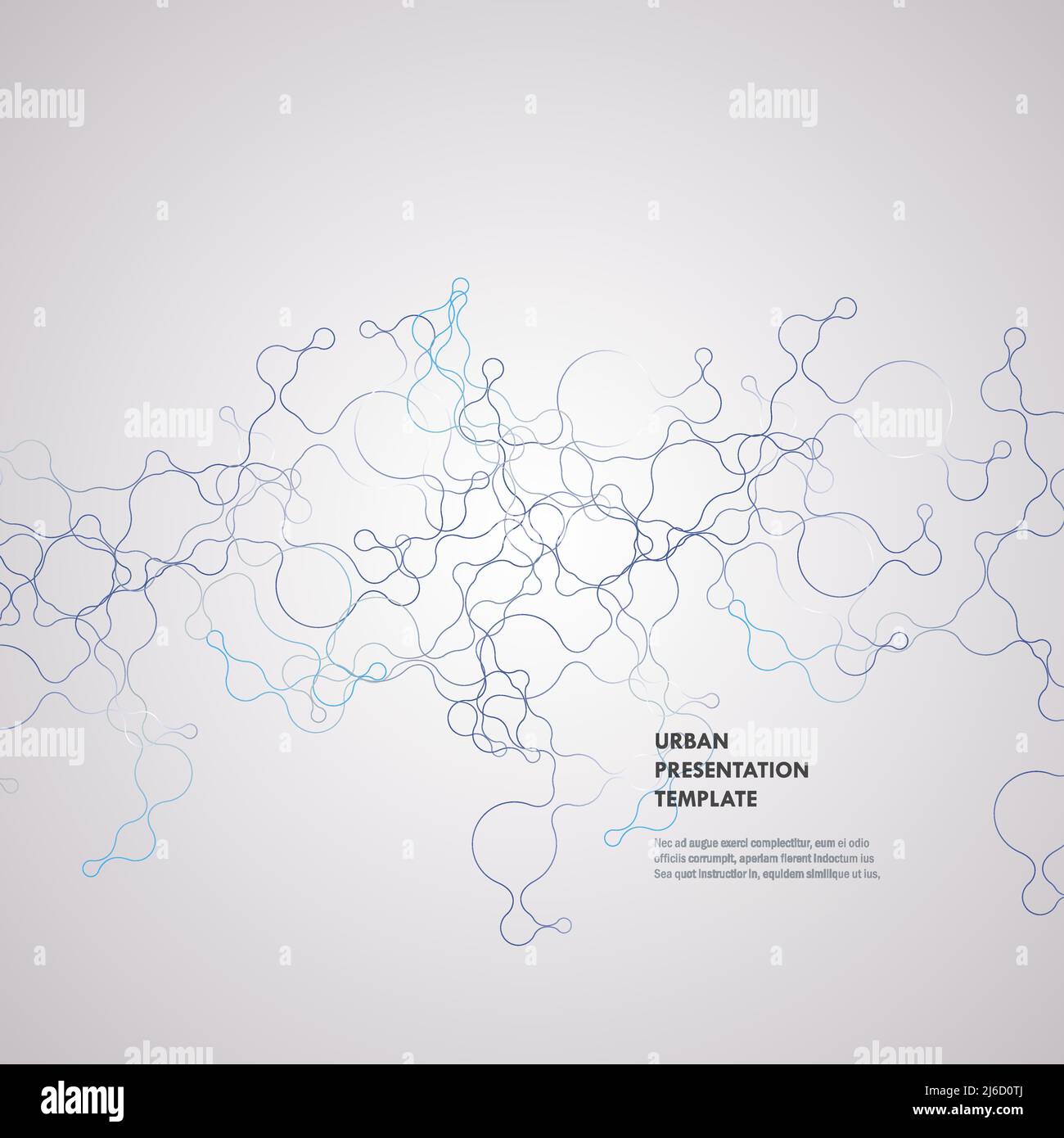 Abstract Connecting Dots And Lines Technology Science Background
