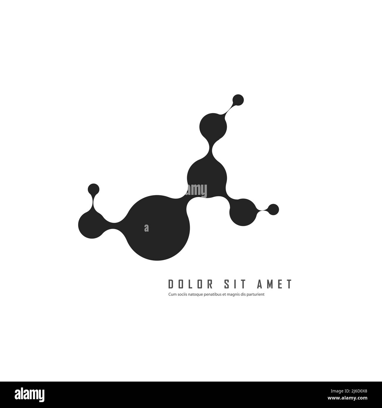 Sphere connecting lines illustration Stock Vector Images - Alamy