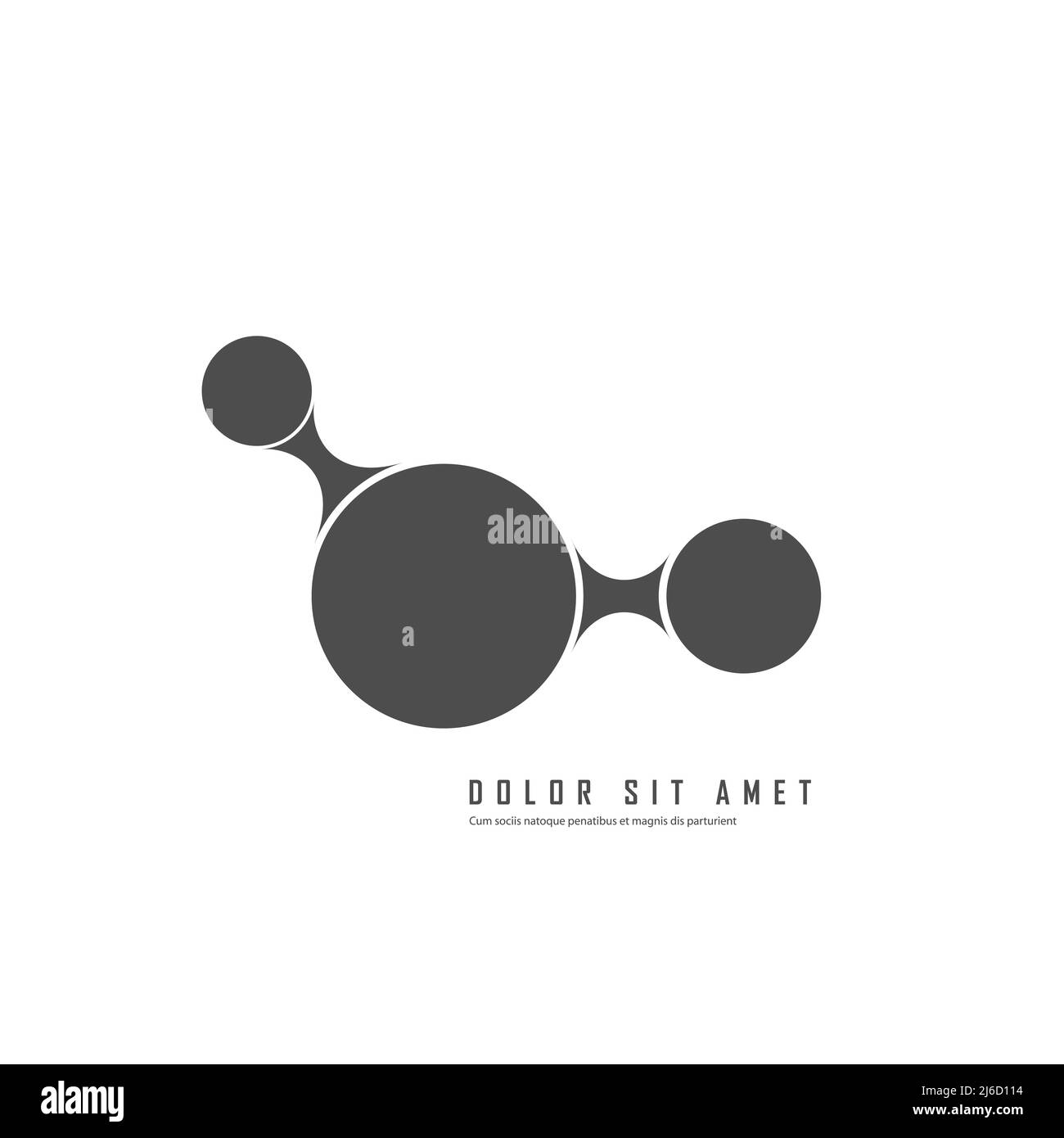 Circle abstract connect with connecting dots and lines Stock Vector Image & Art - Alamy