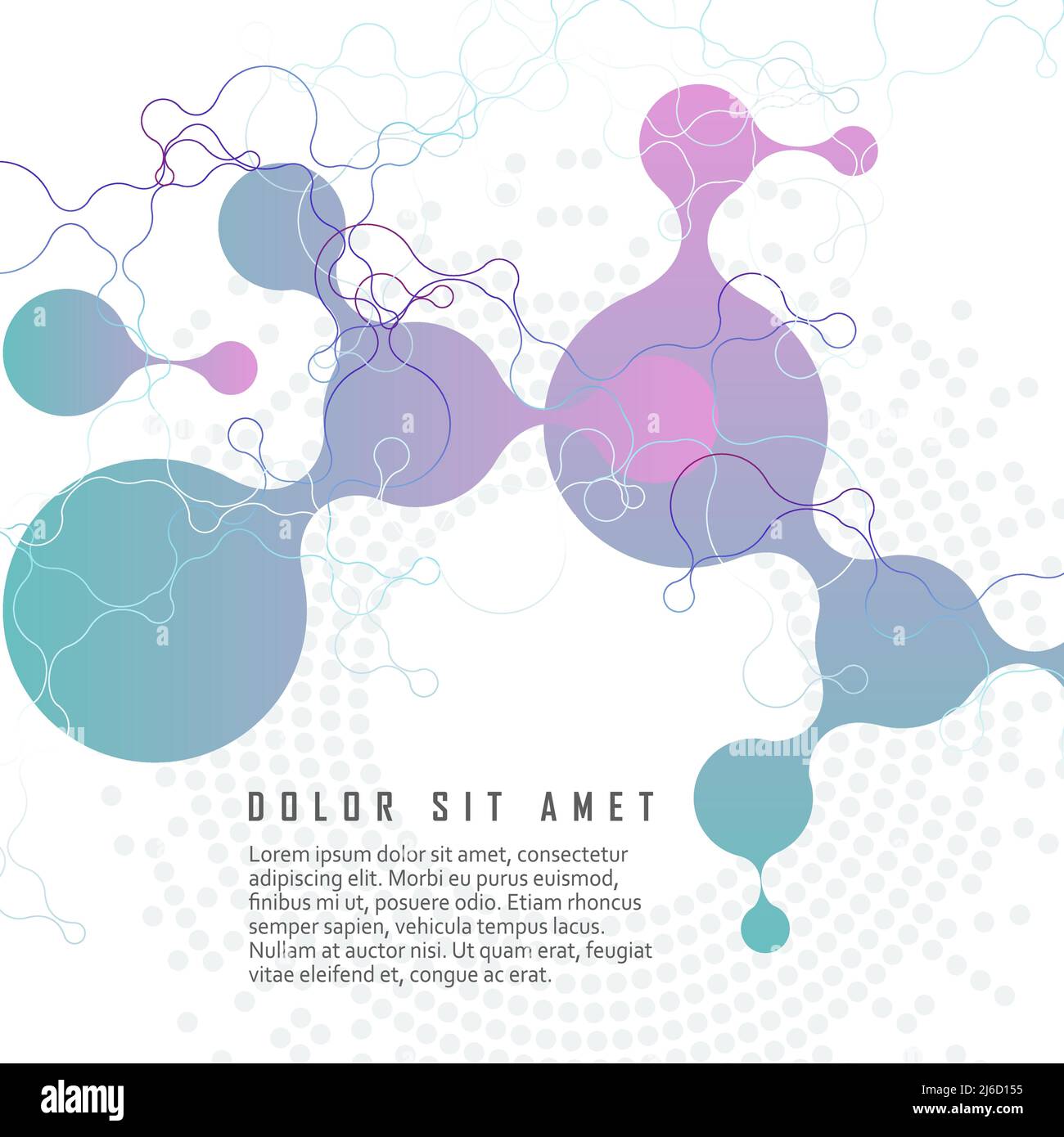 Circle abstract connect with connecting dots and lines Stock Vector ...