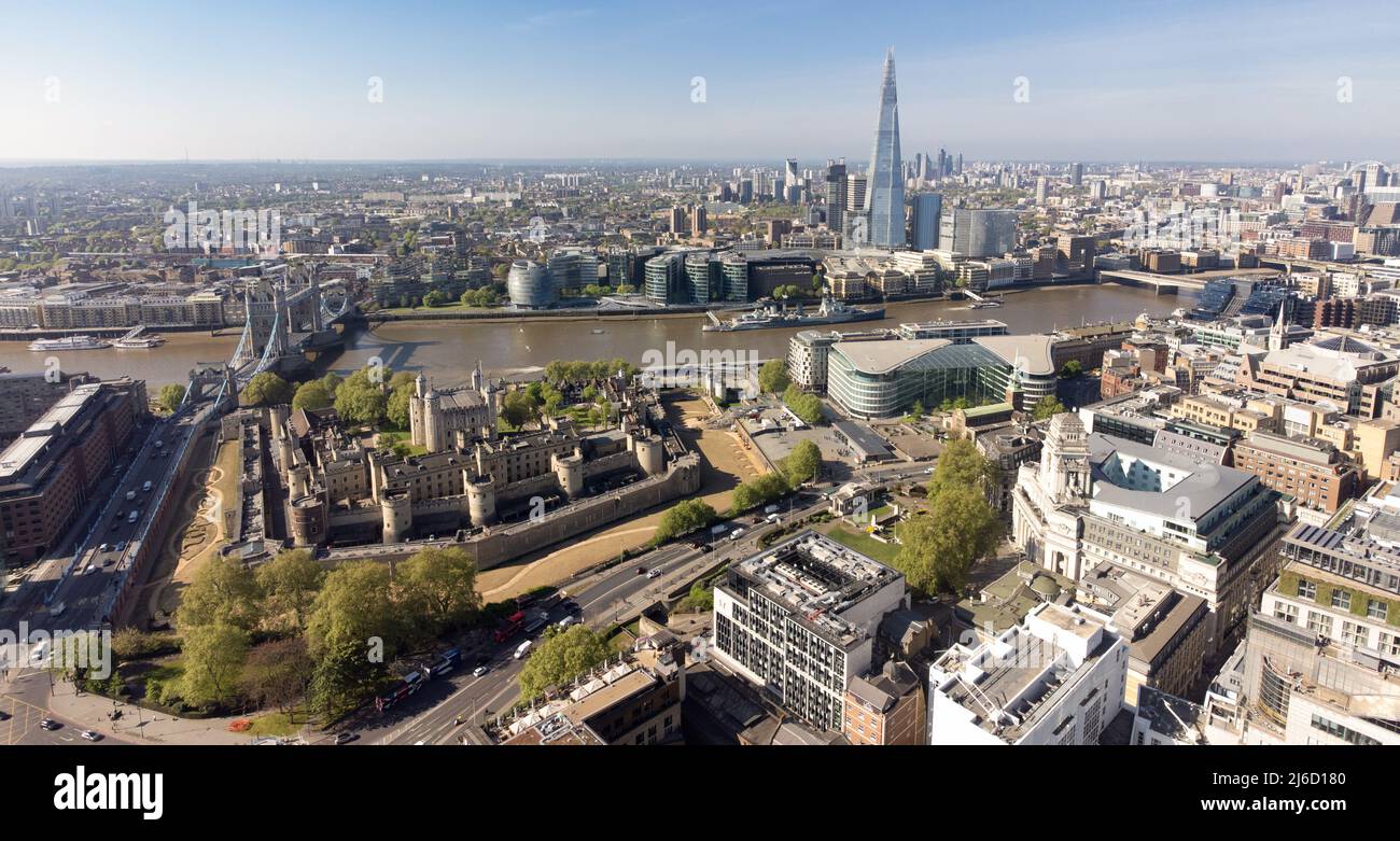 Central London area on the river thames Stock Photo - Alamy