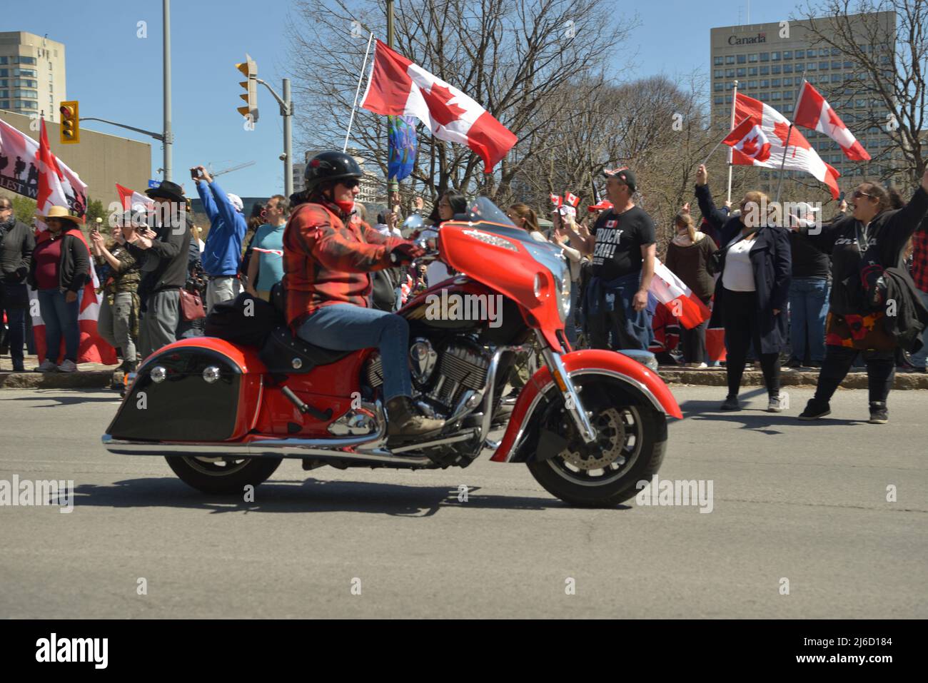 Saturday, April 30, 2022, Ottawa Canada. The “Live From The Shed ...