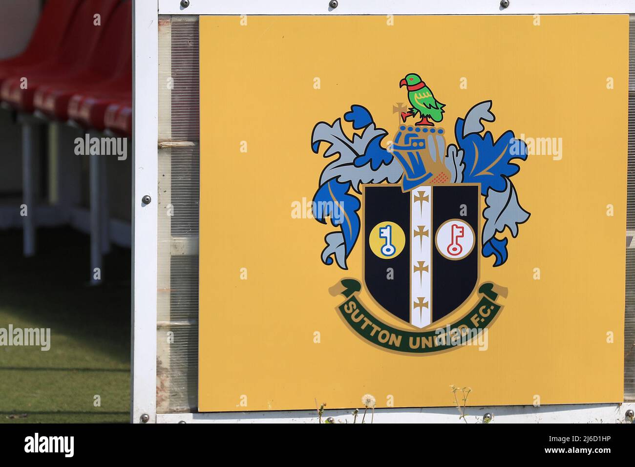 Sutton united badge hi-res stock photography and images - Alamy