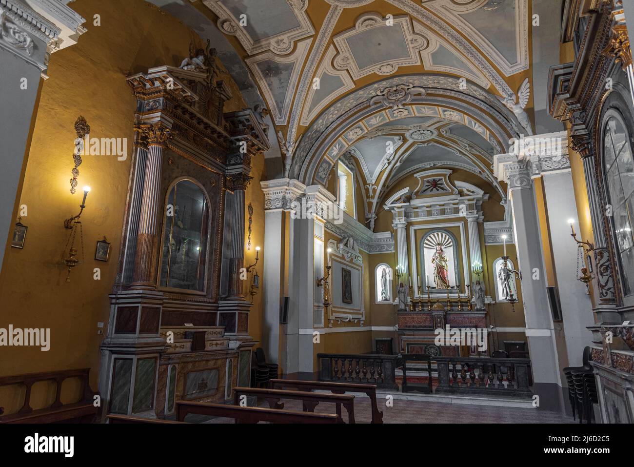 The Church of S. Rocco was built in the first half of the 16th century ...