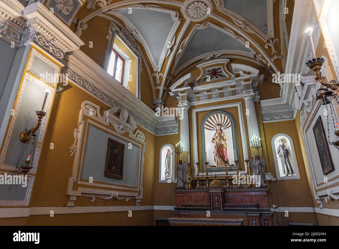 The Church of S. Rocco was built in the first half of the 16th century ...