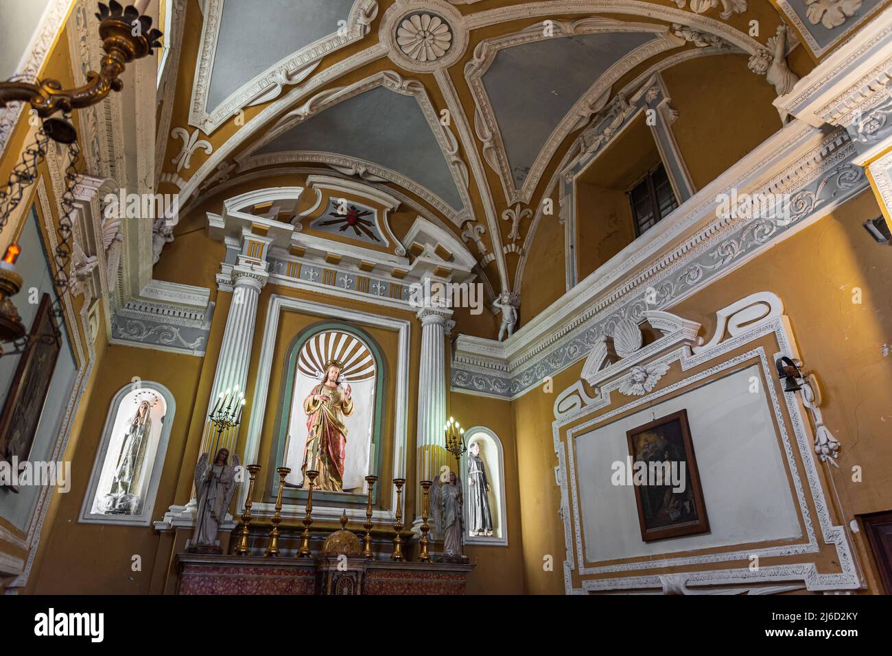 The Church of S. Rocco was built in the first half of the 16th century ...