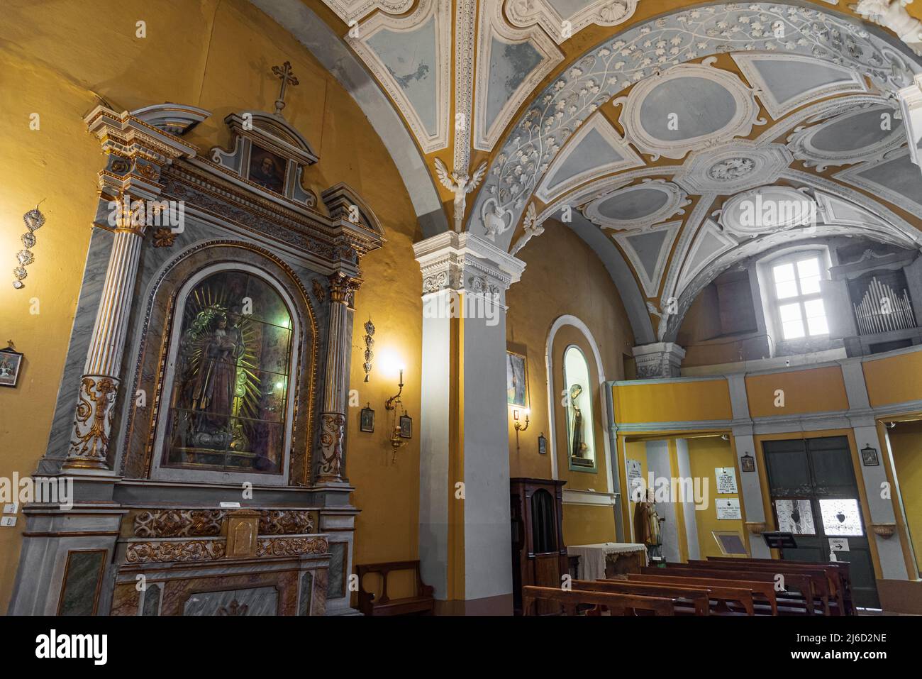 The Church of S. Rocco was built in the first half of the 16th century ...