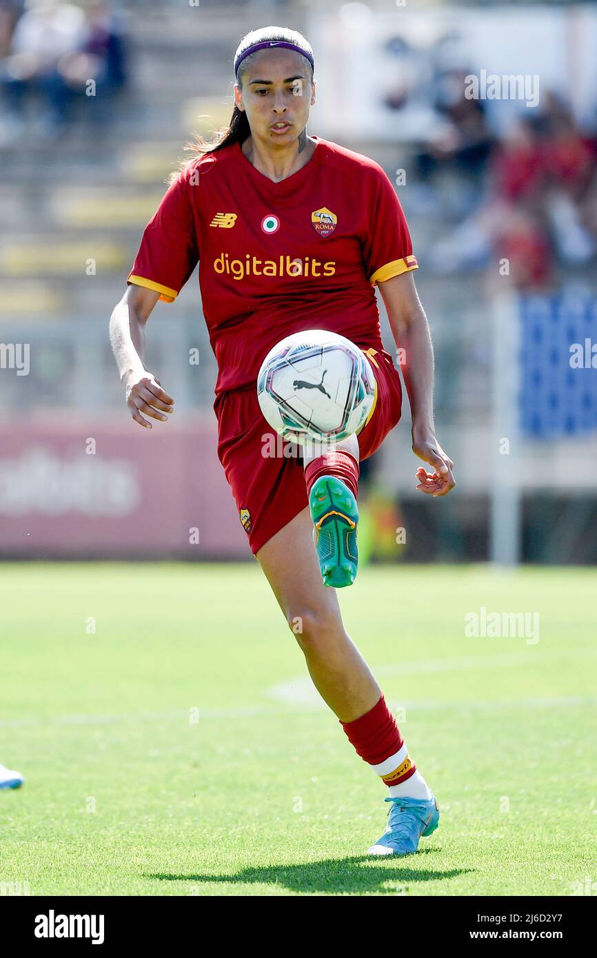 Andressa Alves Da Silva of AS Roma in action during the Women italian ...