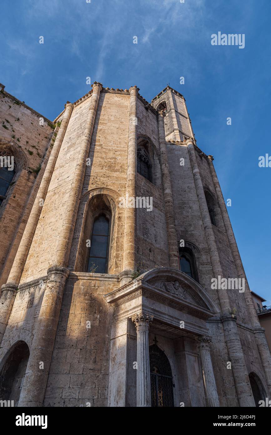 The church of San Francesco in Ascoli Piceno is considered one of the ...