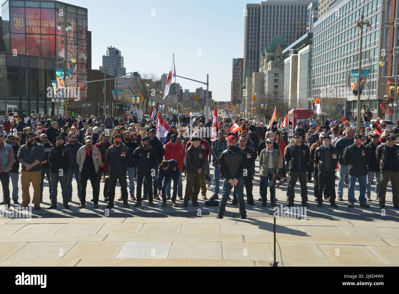 Saturday, April 30, 2022, Ottawa Canada. The “Live From The Shed ...