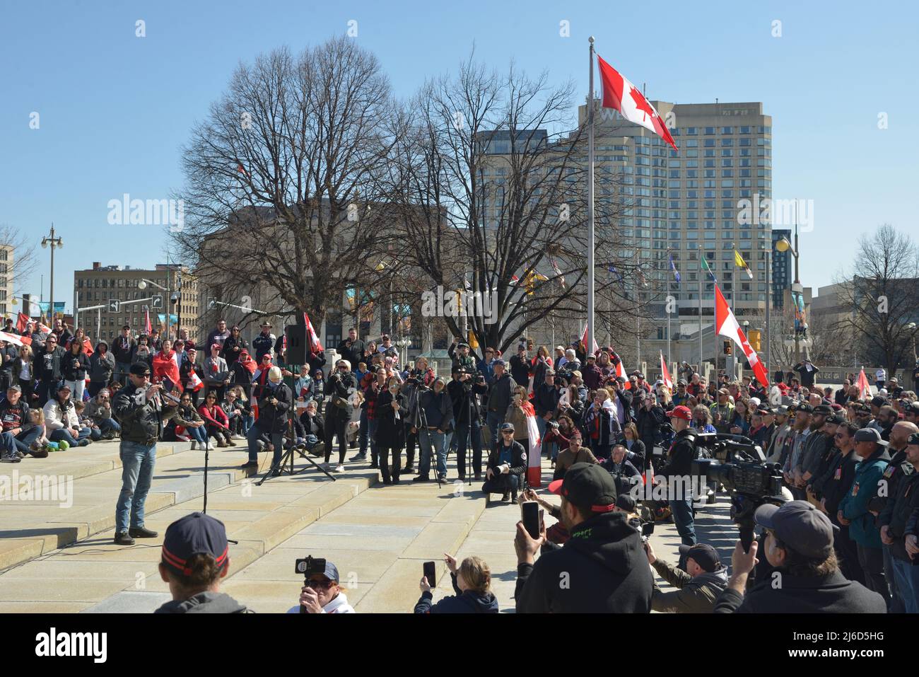 Saturday, April 30, 2022, Ottawa Canada. The “Live From The Shed ...