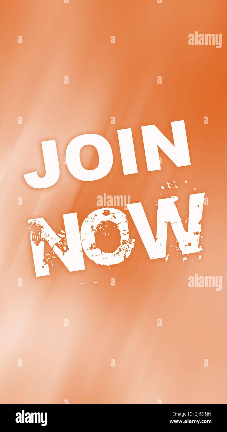 text join now on vivid fast motion colorful background. Affiliate ...