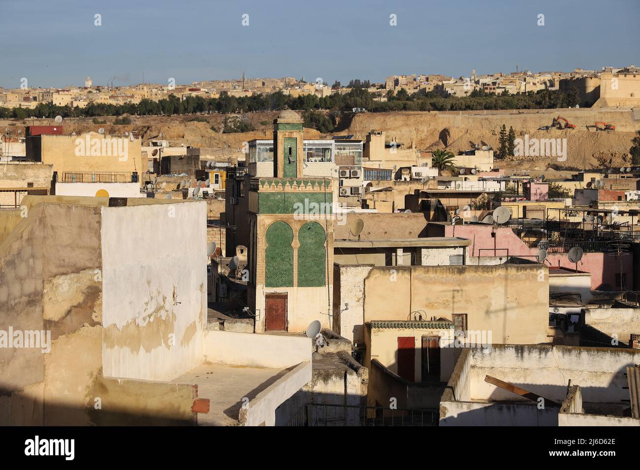General view of Fez City in Morocco Stock Photo - Alamy