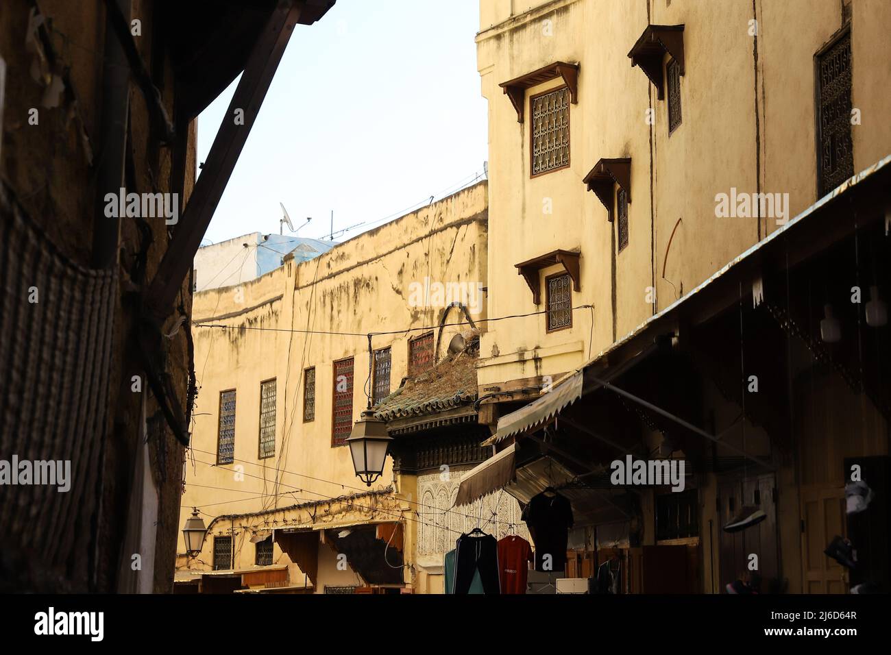 An Old Building in Fez City, Morocco Stock Photo - Alamy