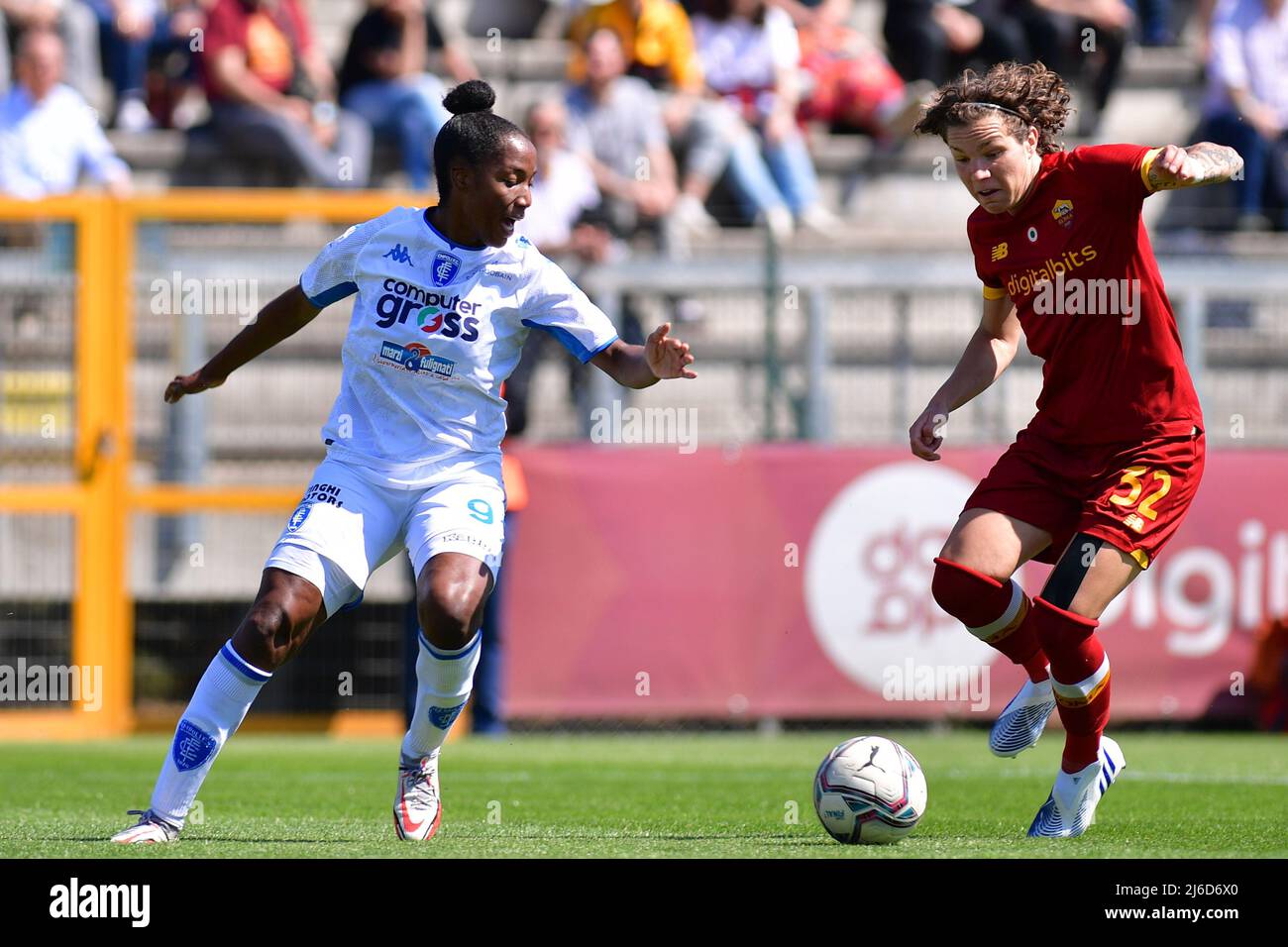 Elena Linari of AS Roma during the Italy Cup Women match between AS ...