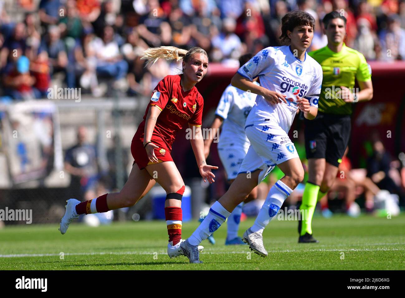 Giada Greggi of AS Roma during the Italy Cup Women match between AS ...