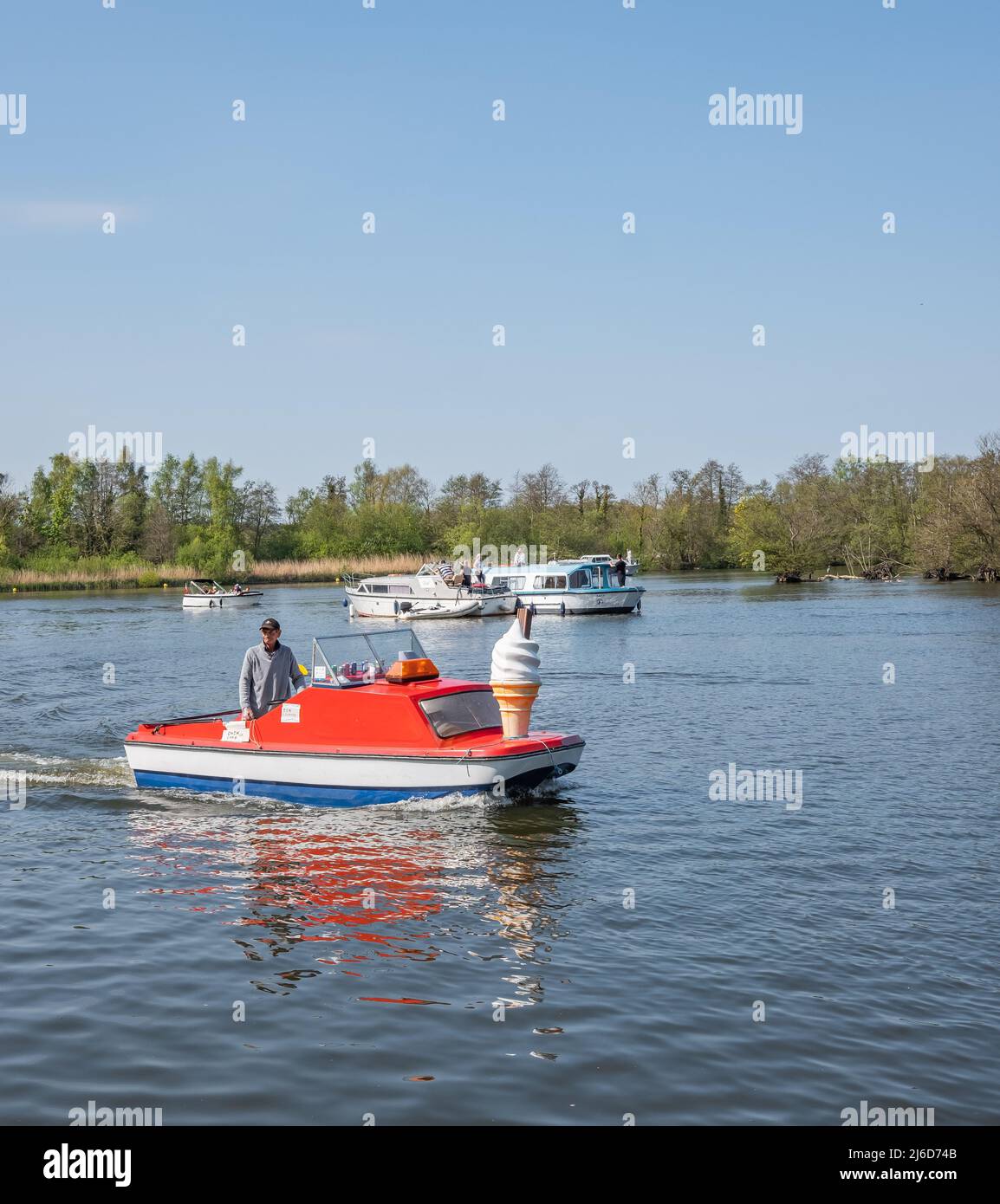Salhouse broad boat hi-res stock photography and images - Alamy