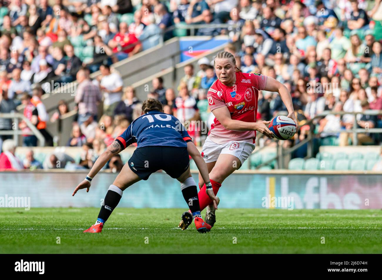 LONDON, UNITED KINGDOM. 30th, Apr 2022. Sgt Louise Dodd Queen Alexandra ...