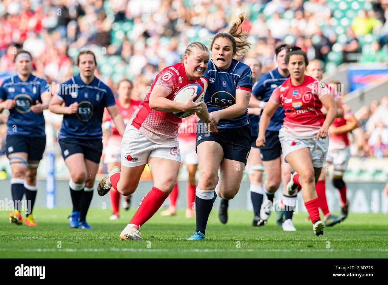 LONDON, UNITED KINGDOM. 30th, Apr 2022. Sgt Louise Dodd Queen Alexandra ...