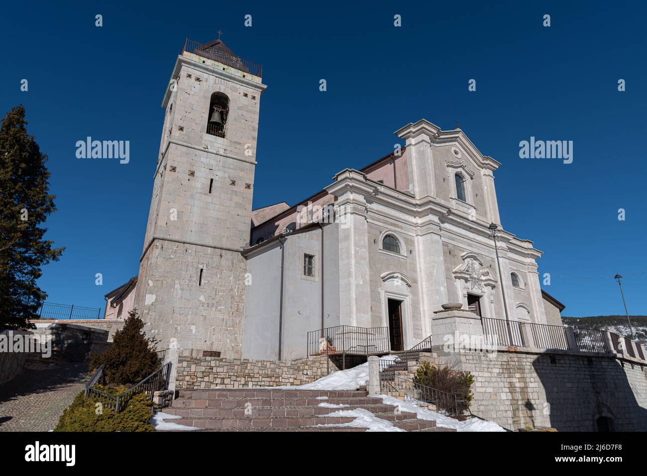 Capracotta, Isernia, Molise. Parish Church of Santa Maria Assunta. It ...