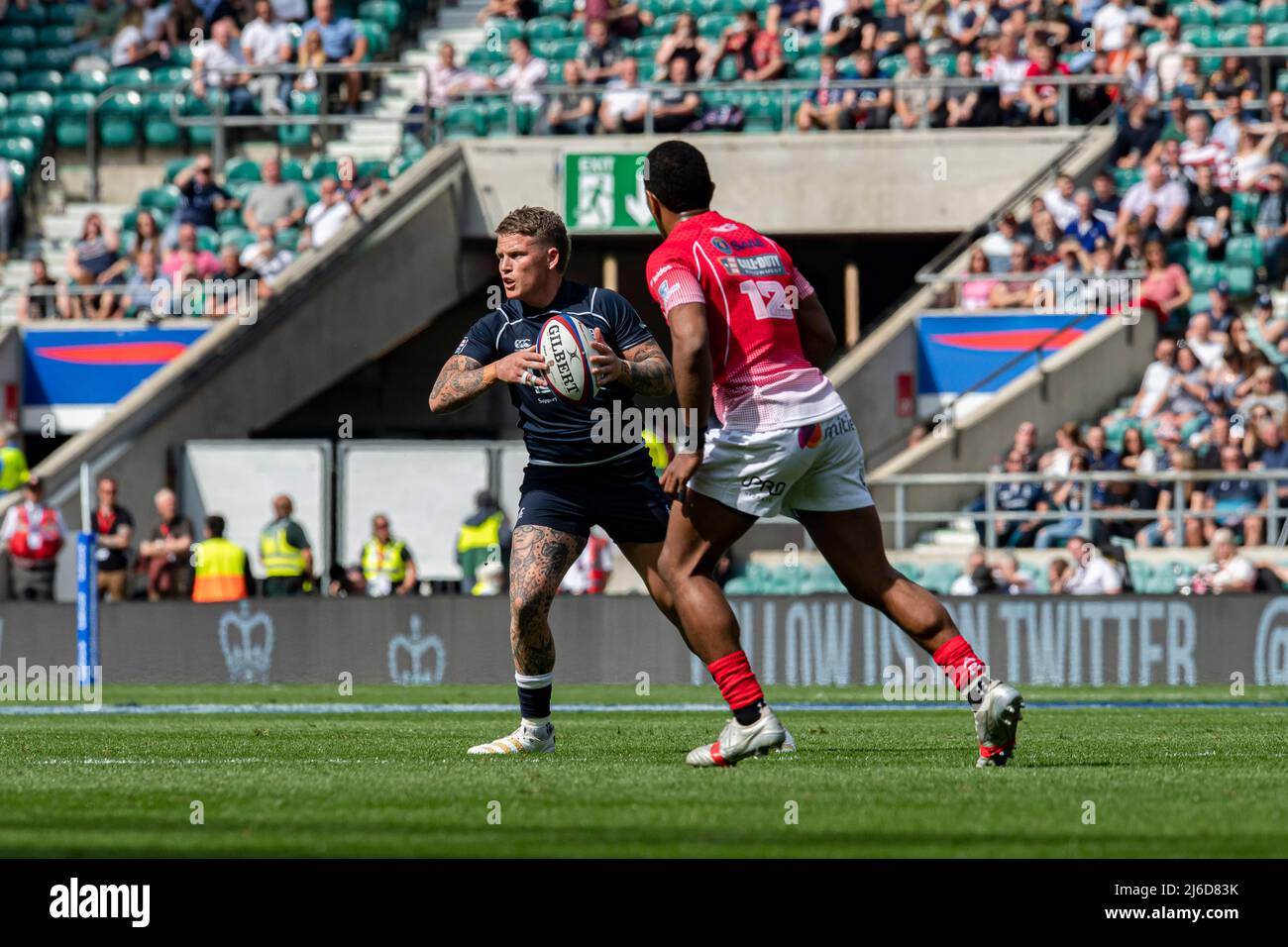 LONDON, UNITED KINGDOM. 30th, Apr 2022. AET Jordan Gott 846 Naval Air ...