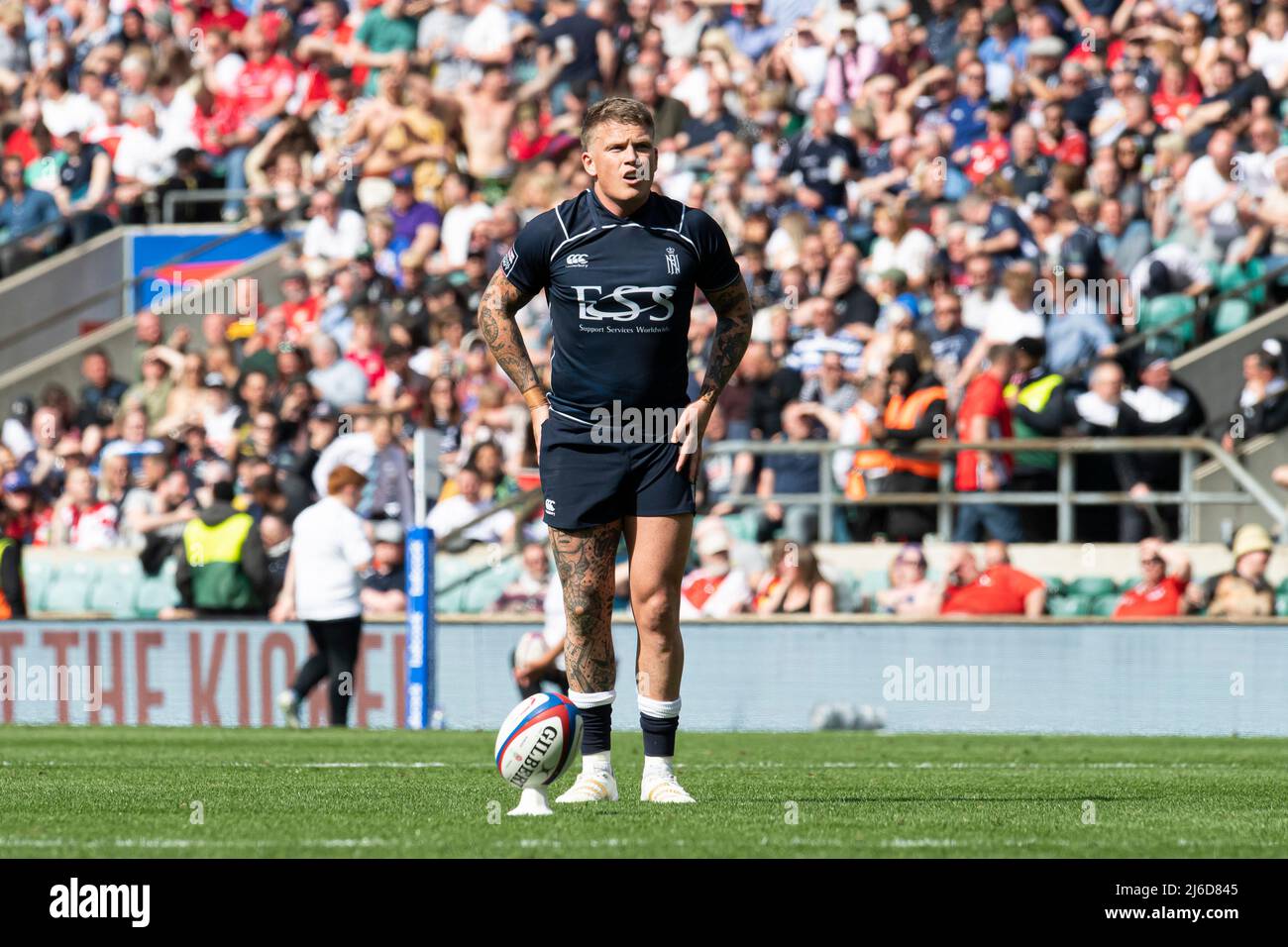 LONDON, UNITED KINGDOM. 30th, Apr 2022. AET Jordan Gott 846 Naval Air ...