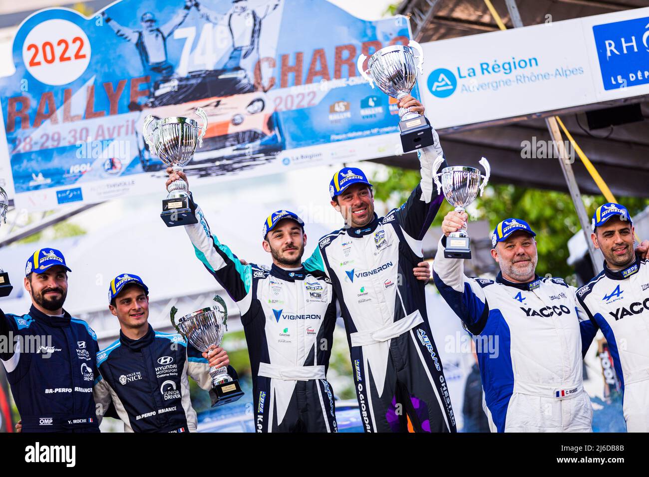 GIORDANO Quentin, PARENT Kevin, Volkswagen Polo GTI, portrait during ...