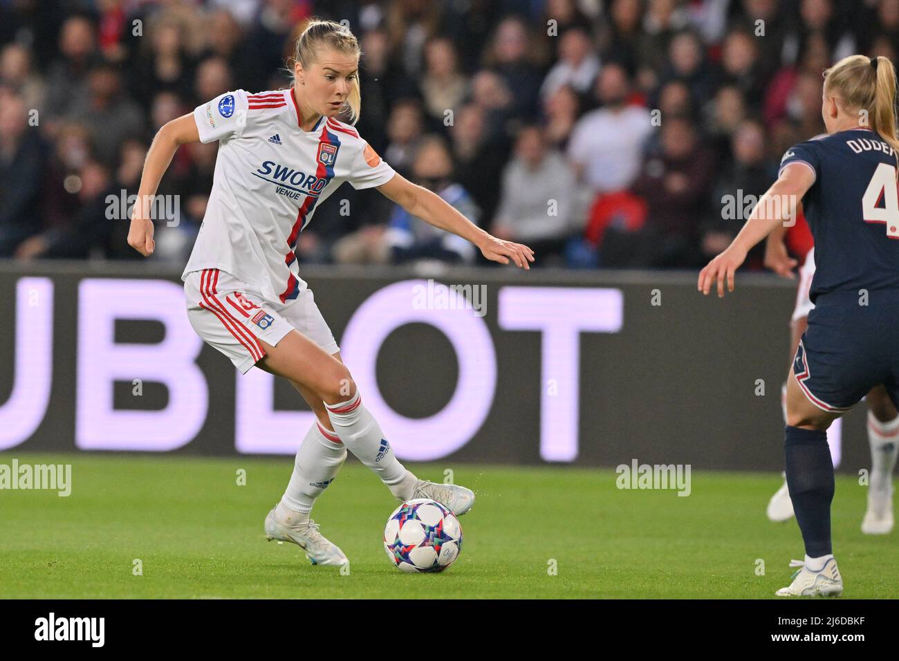 Ada Hegerberg (#14 Olympique Lyonnais) during the UEFA Womens Champions ...