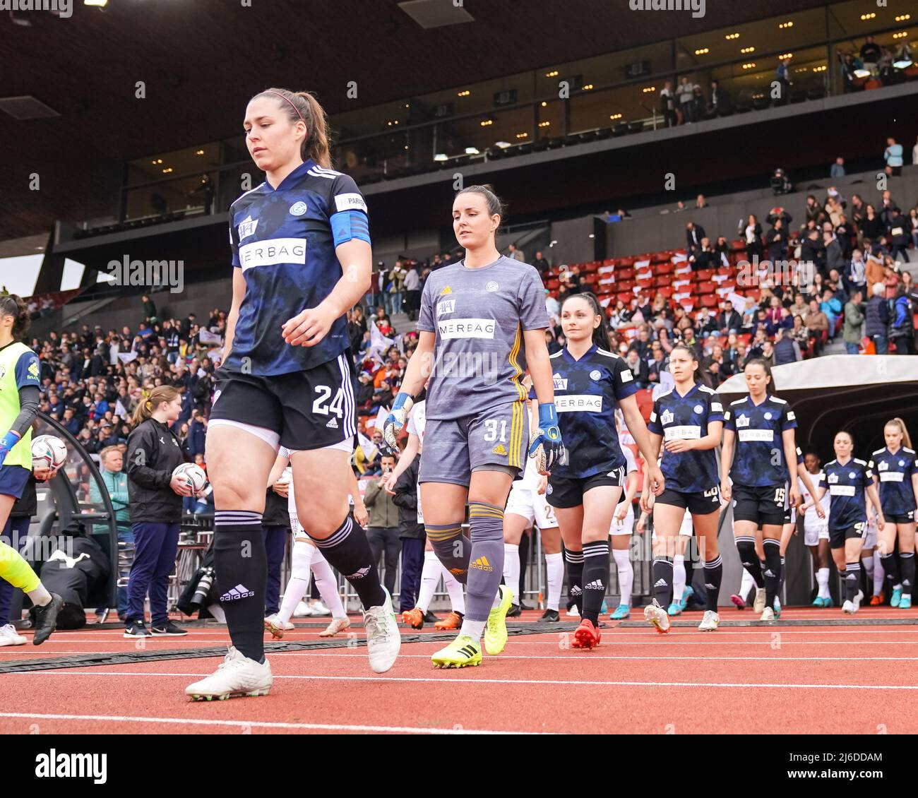 April 30th, 2022, Zurich, Letzigrund, Swiss Cup women: FC Zurich women - Grasshopper Club Zurich ...