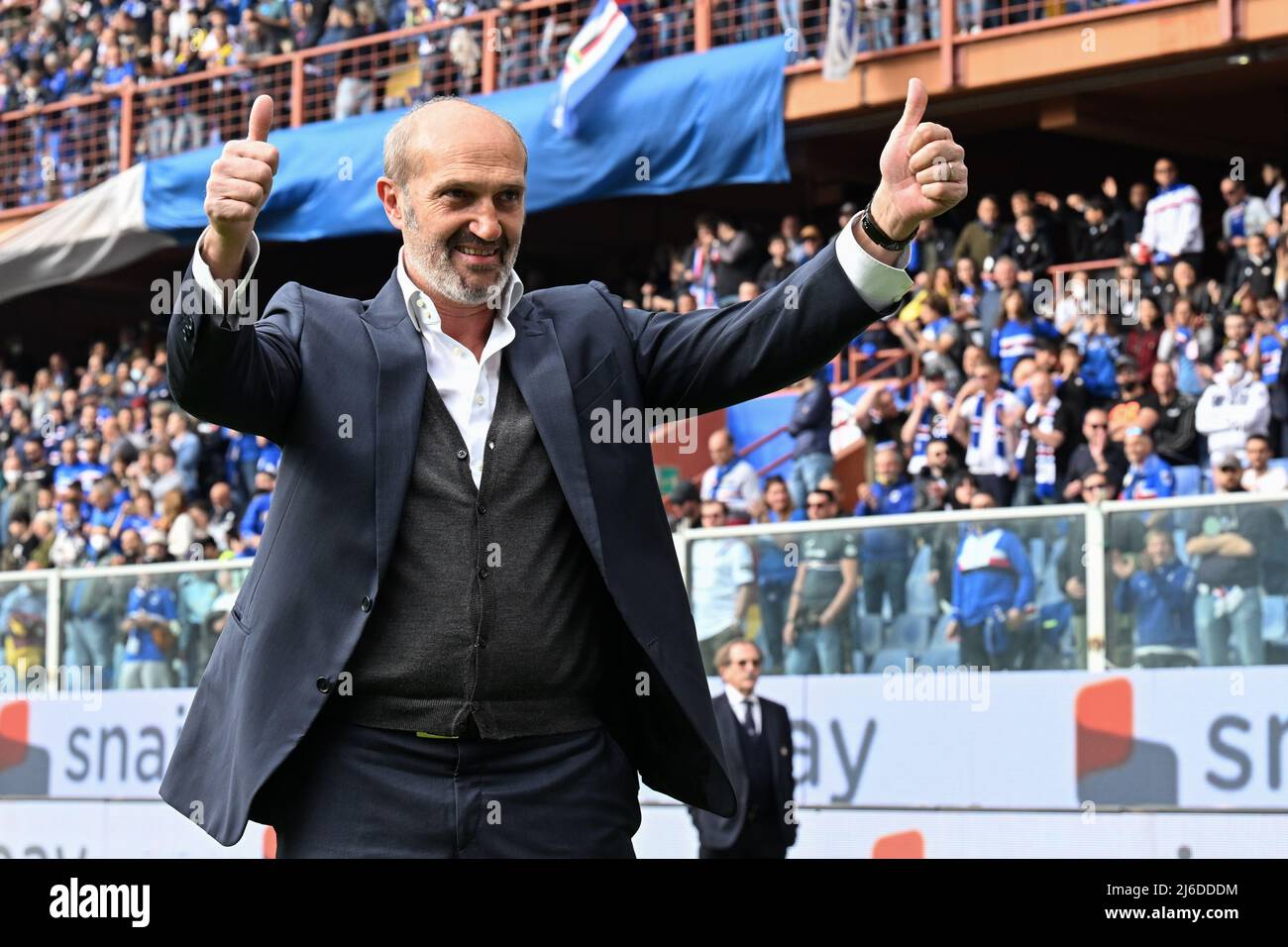 Marco Lanna, presidente UC Sampdoria during UC Sampdoria vs Genoa CFC ...